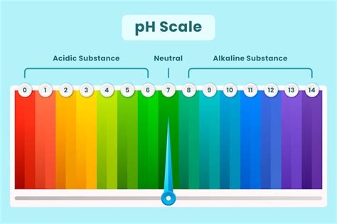 Infográfico de escala de ph gradiente Vetor Grátis
