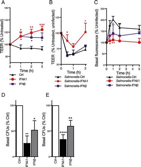 Type Iii Ifns Are Commonly Induced By Bacteria Sensing Tlrs And