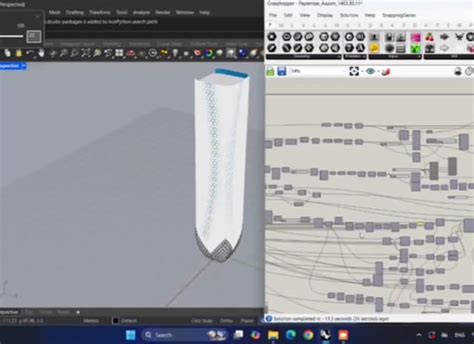 Do Parametric Design And Or 3dmodeling In Rhino And Grasshopper By