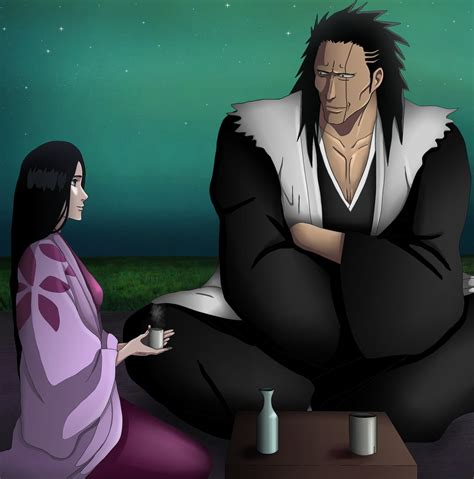 Unohana X Zaraki Tea Time Rbleach