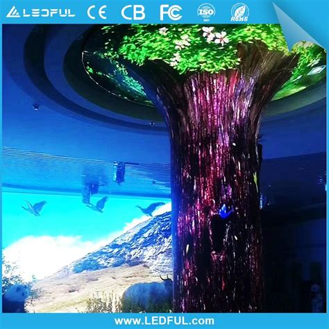 Curved LED Display Indoor P2 P2 5 P3 P4 P5 Soft LED Module Curved Flexible LED Display Screen