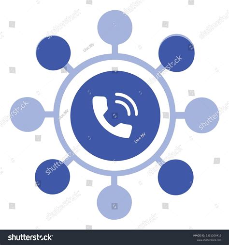 Illustration Of A Icon Sip Trunk Royalty Free Stock Vector 2351200415