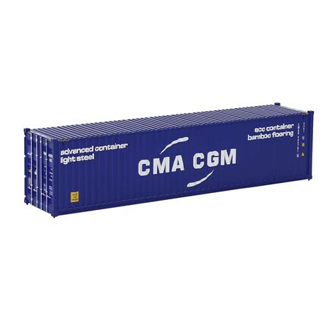 40ft Shipping Container Additional Designs Ho Scale — 3 Foot 6 Models