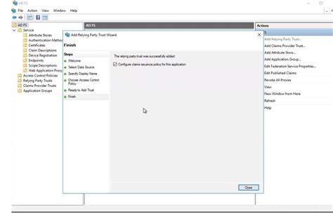 Configuring Adfs 40 Windows Server 2016