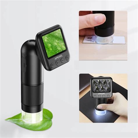Mikroskop Cyfrowy 400 800x Ekran Lcd 2 Filmy Zdjęcia Hd 720p