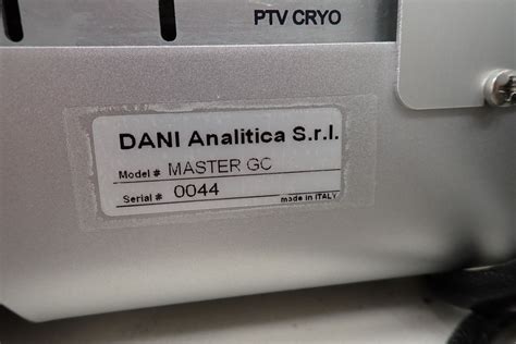 Dani Master Gc Fast Gas Chromatograph Oven Parts Untested