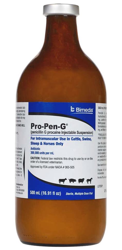 Bimeda Pro Pen G For Livestock — Jeffers