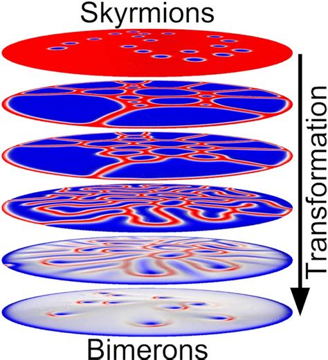 The Transformation Between Different Topological Spin Textures Innovations Report