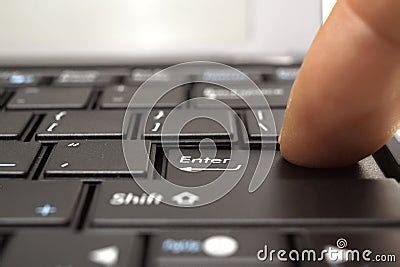 Pressing Enter Stock Photography Cartoondealer