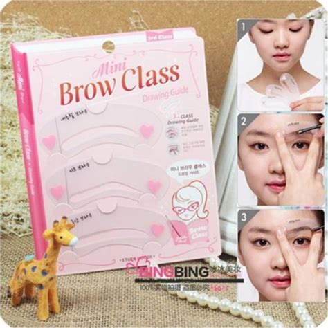 Jual CETAKAN ALIS MINI BROW CLASS CETAK ALIS 1 LEMBAR ISI 3 POLA Shopee Indonesia