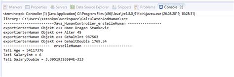 C Object To Java Attributes Are Not Correct After Passing The Object To Java Int Double