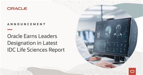 Regis Louis On Linkedin Oracle Named A Leader In Idc Marketscape For Ww Life Science Randd Rwe Rwd …