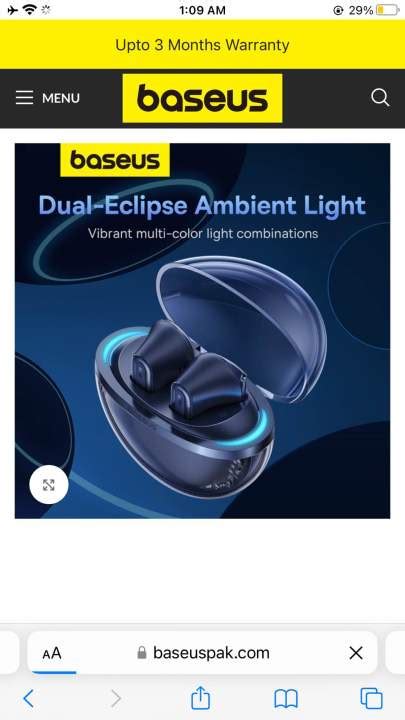Baseus Bowie E5x True Wireless Earphones Darazpk