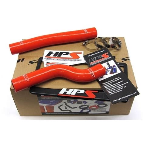 Hps Red Reinforced Silicone Radiator Hose Kit Coolant For Hyundai 10 12