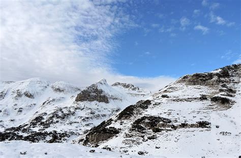 Kostenloses Foto Dolomiten Berge Schnee Klein Kostenloses Bild