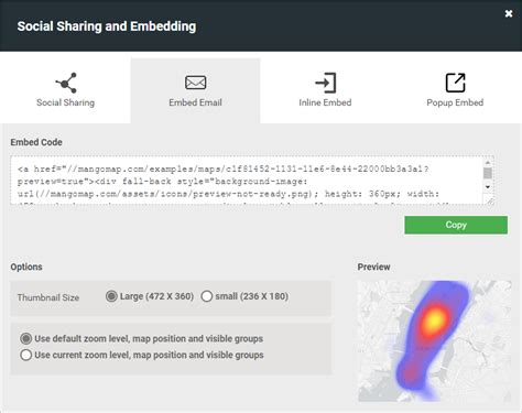 Embedding Maps Into A Website Mango Help Centre