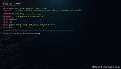 Powerpoint Slide That Looks Like A Terminal Command With An Aesthetic Unix Design Prompts