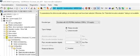 commission safemotion smo with ctrlx drive