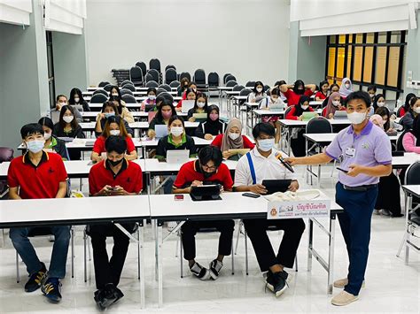 นักศึกษาหลักสูตรบัญชี มหาวิทยาลัยวลัยลักษณ์ ได้รับการถ่ายทอดความรู้ โปรแกรมบัญชีออนไลน์ Peak