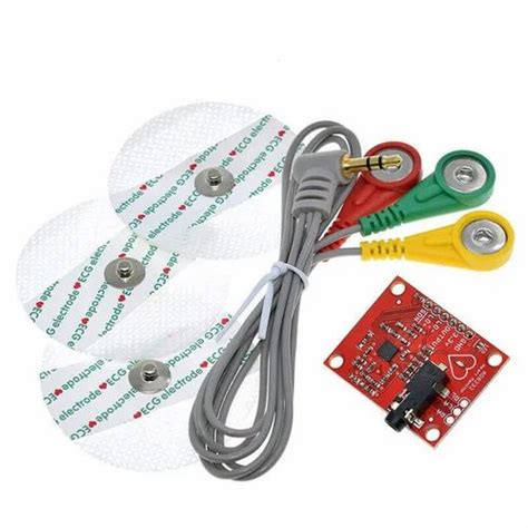 Ad8232 Ecg Heart Monitoring Sensor Module Kit For Arduino हार्ट बीट