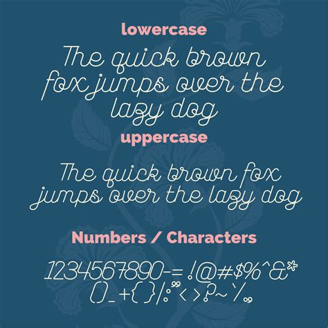 Single Line Font For Cricut And Inscape Ttf And Otf Supplied True