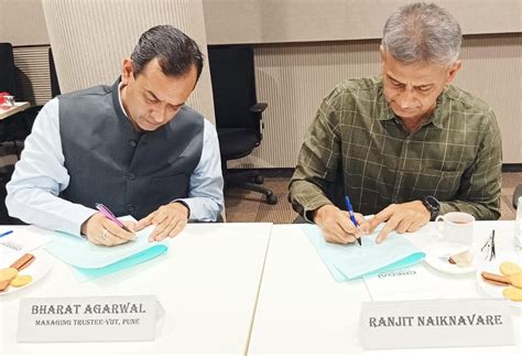 Credai Pune Metro Mou With Viit Pune For Industry Ready Civil Engineers