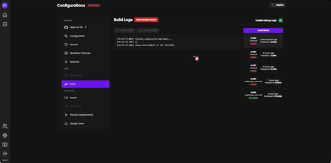 Bug Environments Are Not Working Properly · Issue 807 · Coollabsio