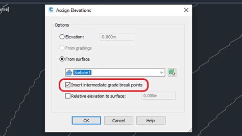 چسباندن فیچرلاین به سطح مشخص مپ آموز