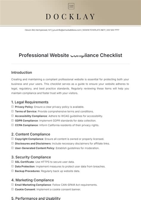 Free Workplace First Aid Checklist Template To Edit Online