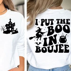 Put The Boo In Boujee Svg Halloween SVG Spooky Svg Witch Svg Ghost
