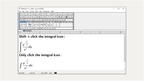 Mathtype Here S A Better Way Of Writing Integrals With