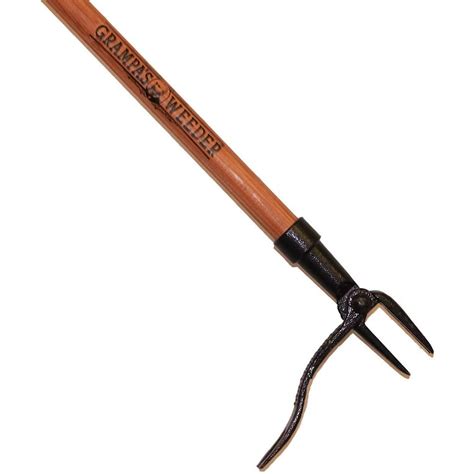 Grampas Weeder The Original Stand Up Weed Puller Tool With Long Handle Made With Real