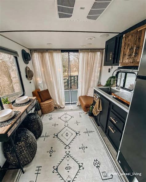 Toy Hauler Interior Jaw Dropping Renovations To Inspire Your Rv Reno