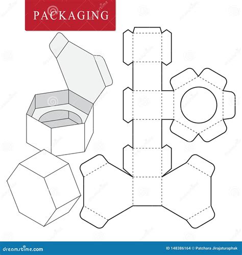 Packaging Design Vector Illustration Of Box Package Template Isolated