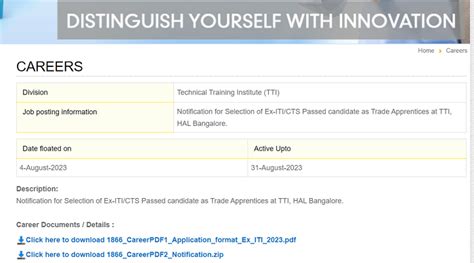 Hal Apprentice Recruitment 2023