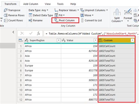 Solved How To Create Excel Pivot Table In Power Query Microsoft Fabric Community