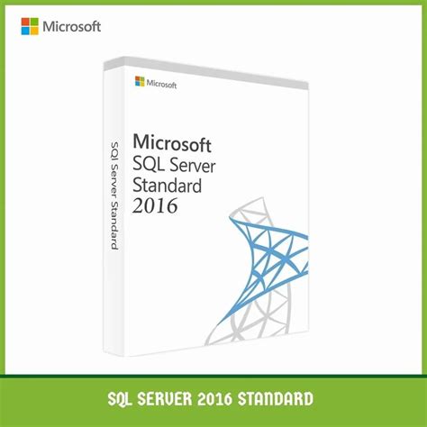 Microsoft Sql Server 2016 Standard License Free Trial And Download