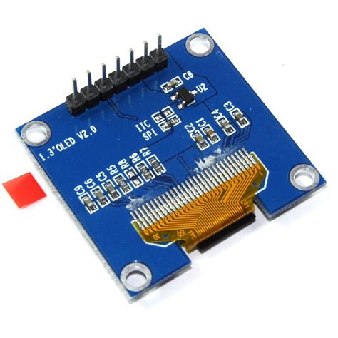 13 128x64 Blue Oled Display Module I2c U8glib Arduino Spi Flux Workshop