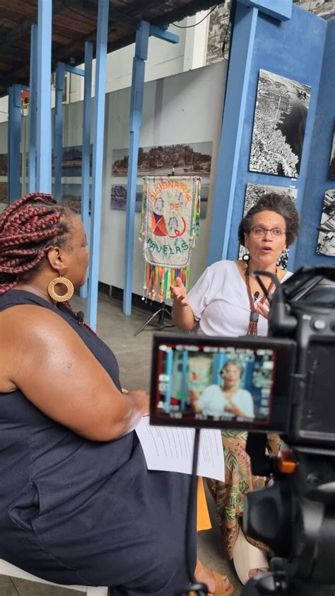 Arquivo Bastidores Da Grava O Dicion Rio De Favelas Marielle Franco