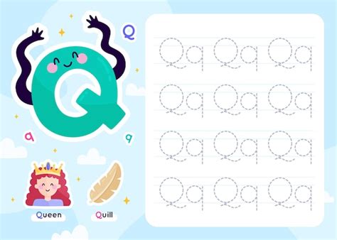 Imágenes de Hoja Trabajo Letra Q Preescolar Descarga gratuita en Freepik