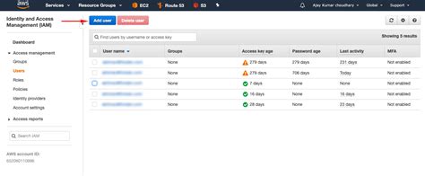 Create Iam User For Aws S3 Credentials Access Key Id And Secret