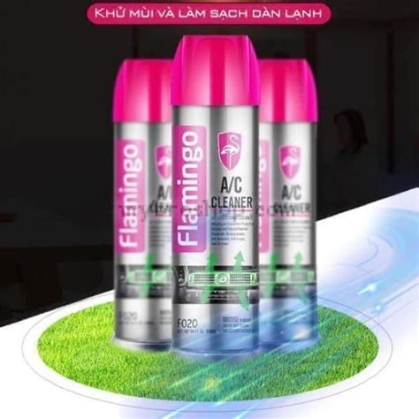 Препарат за почистване на климатик и парно 500мл Flamingo F020 Air Conditioner Cleaner