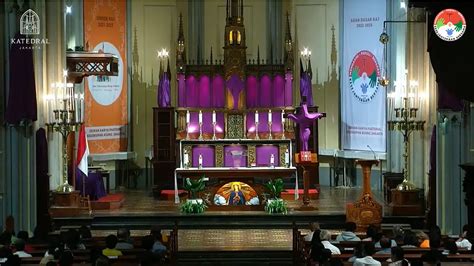 Jadwal Misa Pekan Suci Katolik 2024 Gereja Katedral Jakarta Kamis