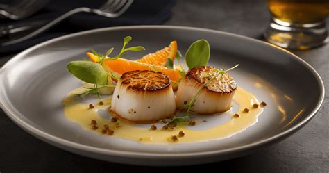 Seared Scallops With Citrus Beurre Blanc A Burst Of Elegance And
