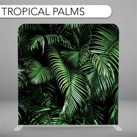 pillow cover backdrop tropical palms pb backdrops