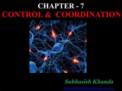 Control And Coordination Class 10 Ppt Pptx Brain And Nervous System Disorders Diseases And