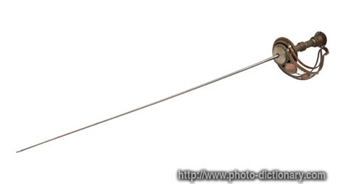 Rapier Photopicture Definition At Photo Dictionary Rapier Word And