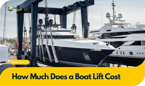 How Much Does A Boat Lift Cost Finding The Right One