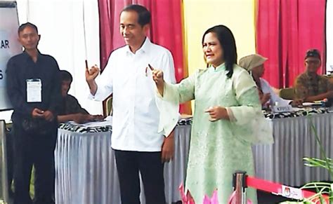 Usai Nyoblos Presiden Jokowi Berharap Pemilu Lancar Majalahnurani