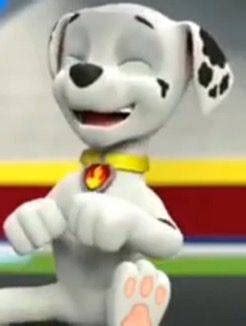 Paw Patrol Marshall Laughing By Lah2000 On Deviantart